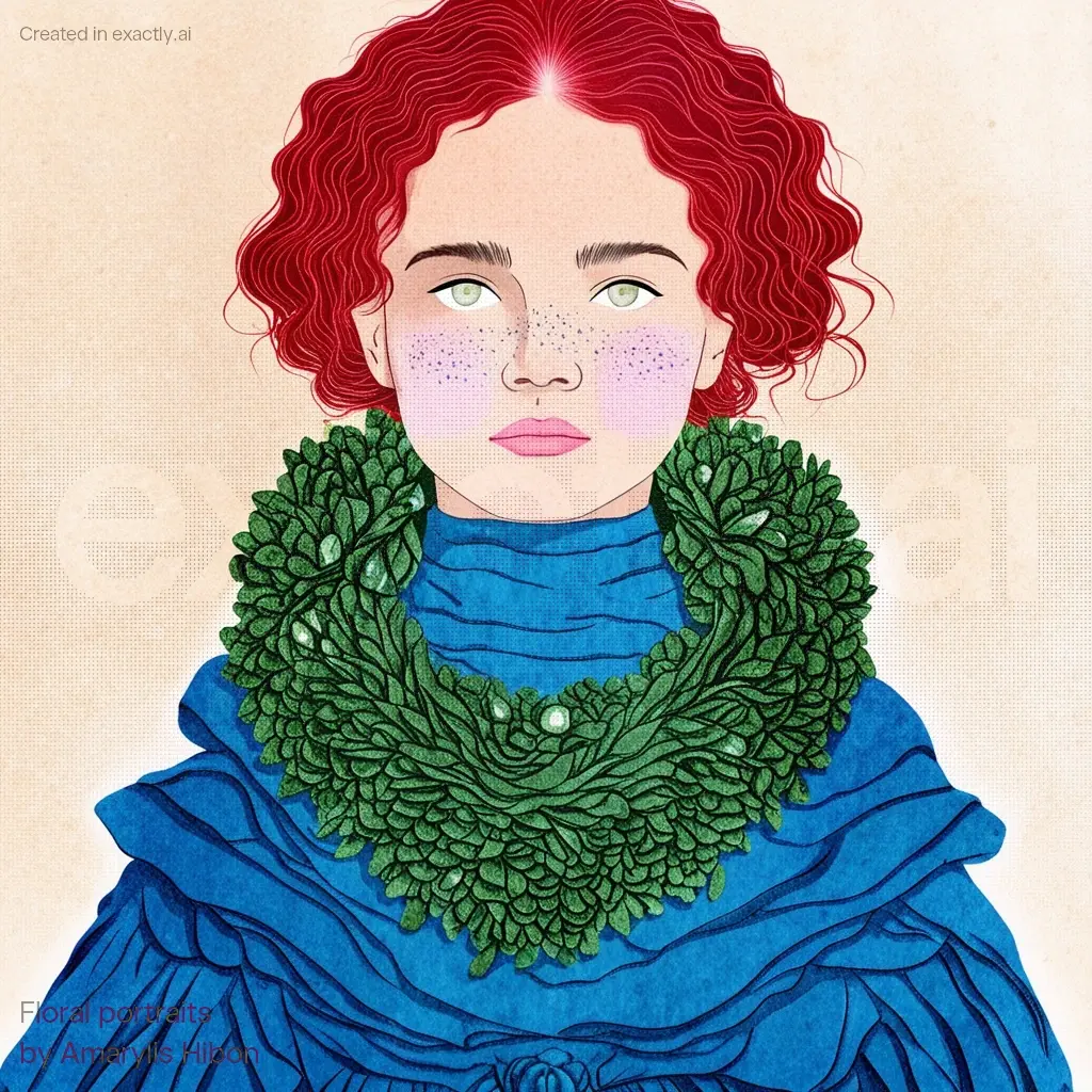 Girl with red hair