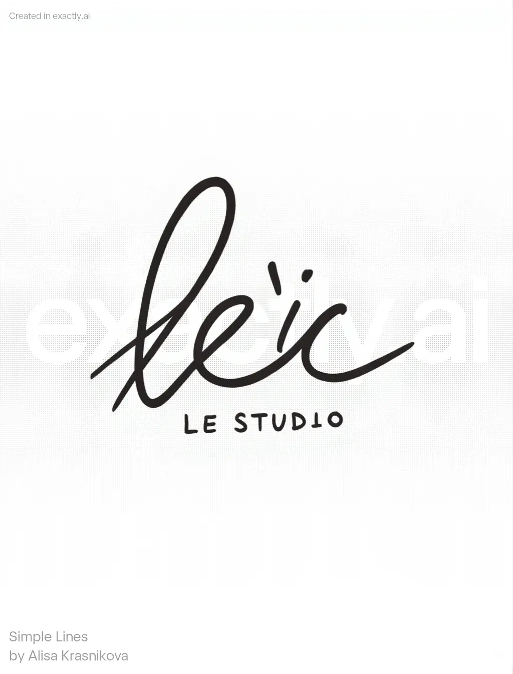 "Le Studio" Logo