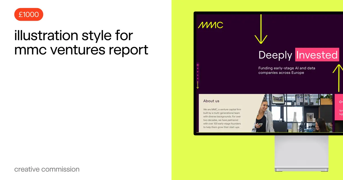 Creative commission: illustration style for MMC ventures report on ...