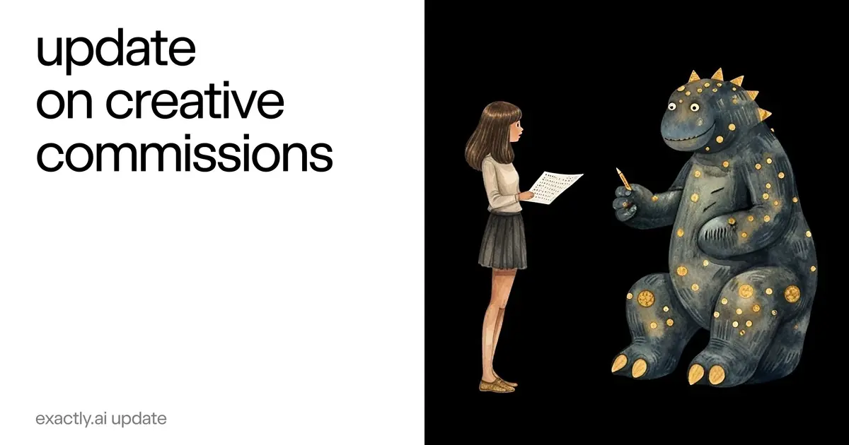 An update on creative commissions