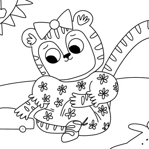 Colouring Pages by Alina Minasian