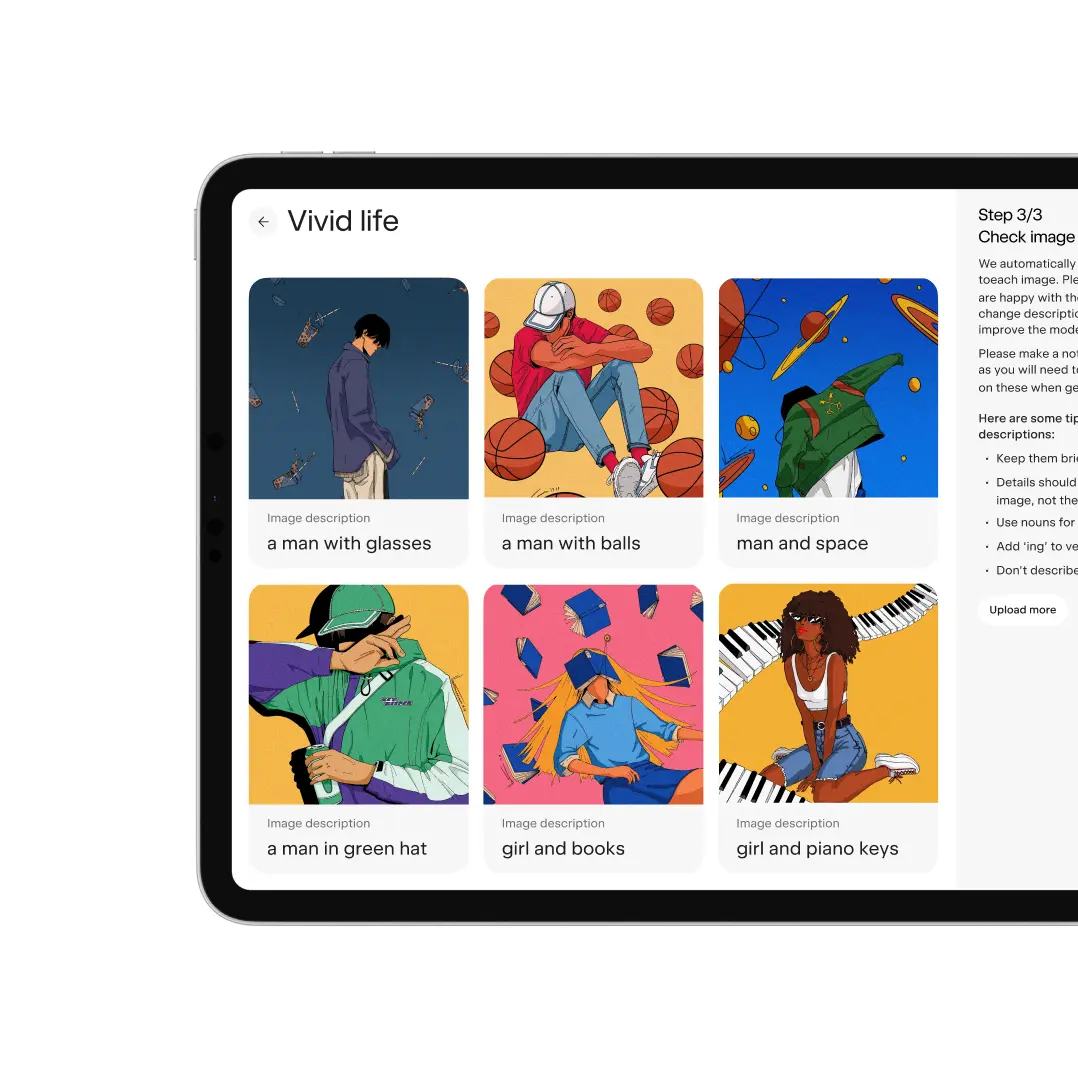 conceptualise visual-based learning with ethical ai