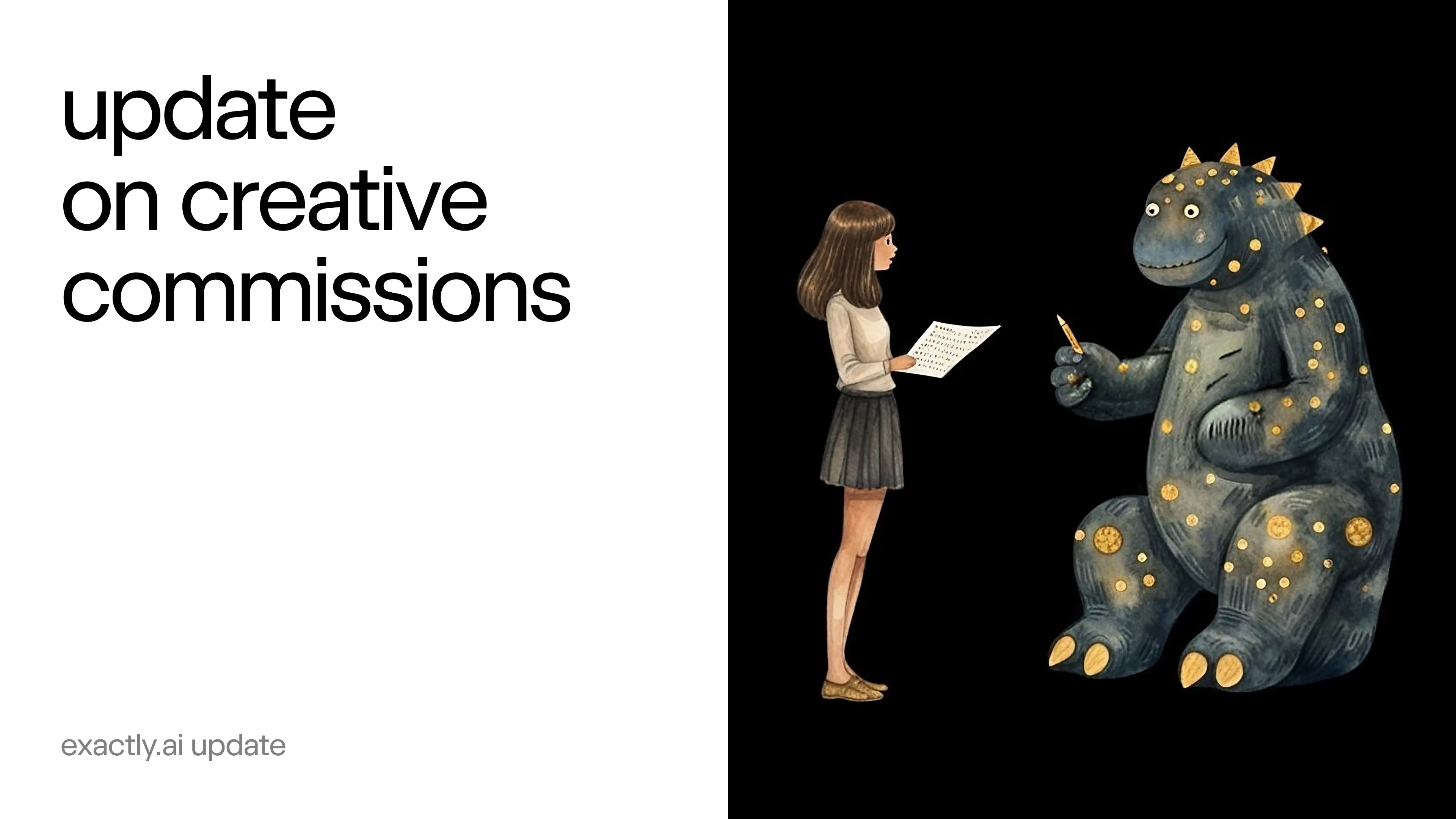 An update on creative commissions